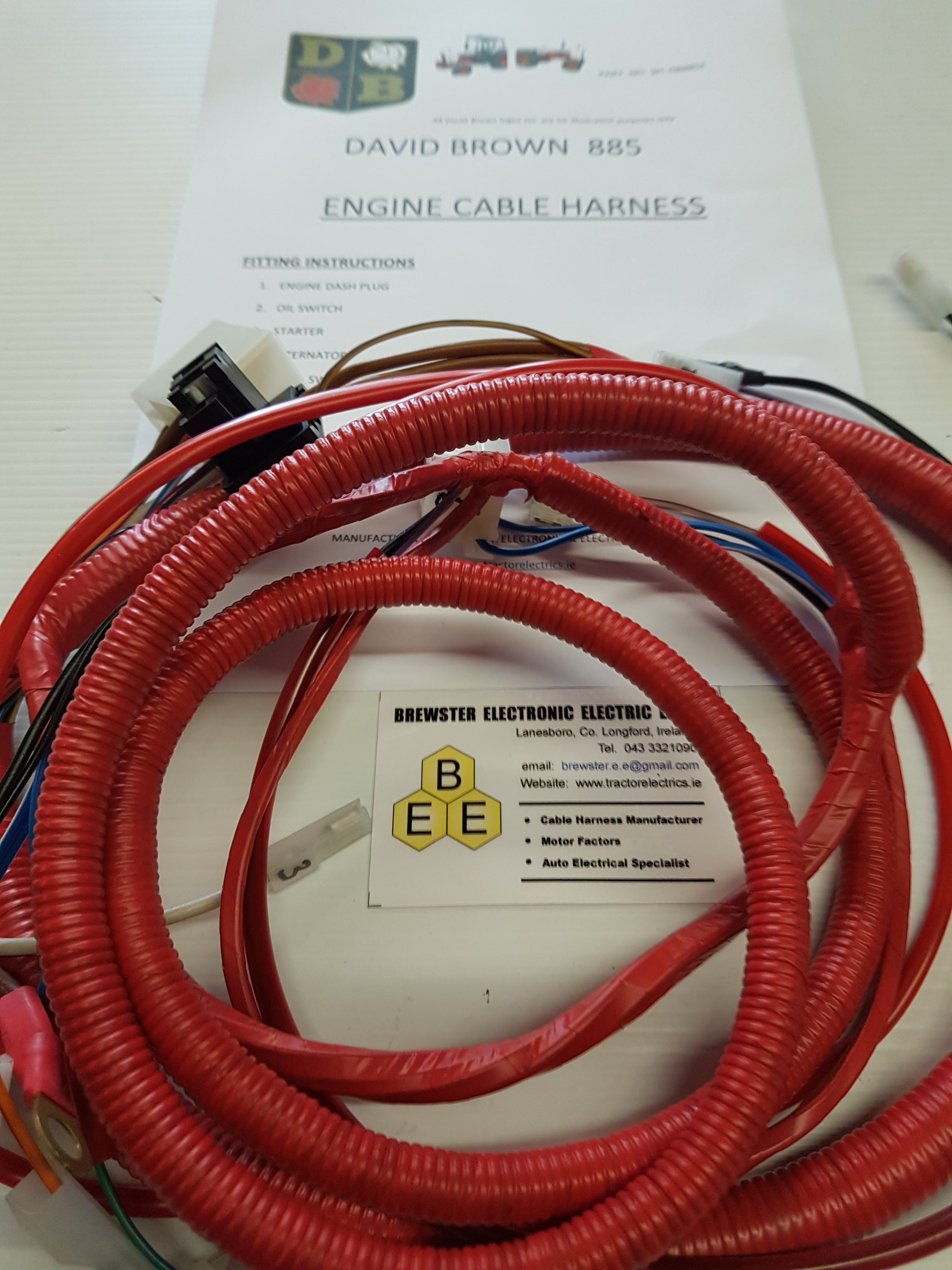 Tractor Wiring Harness And Looms — Tractor Electric's
