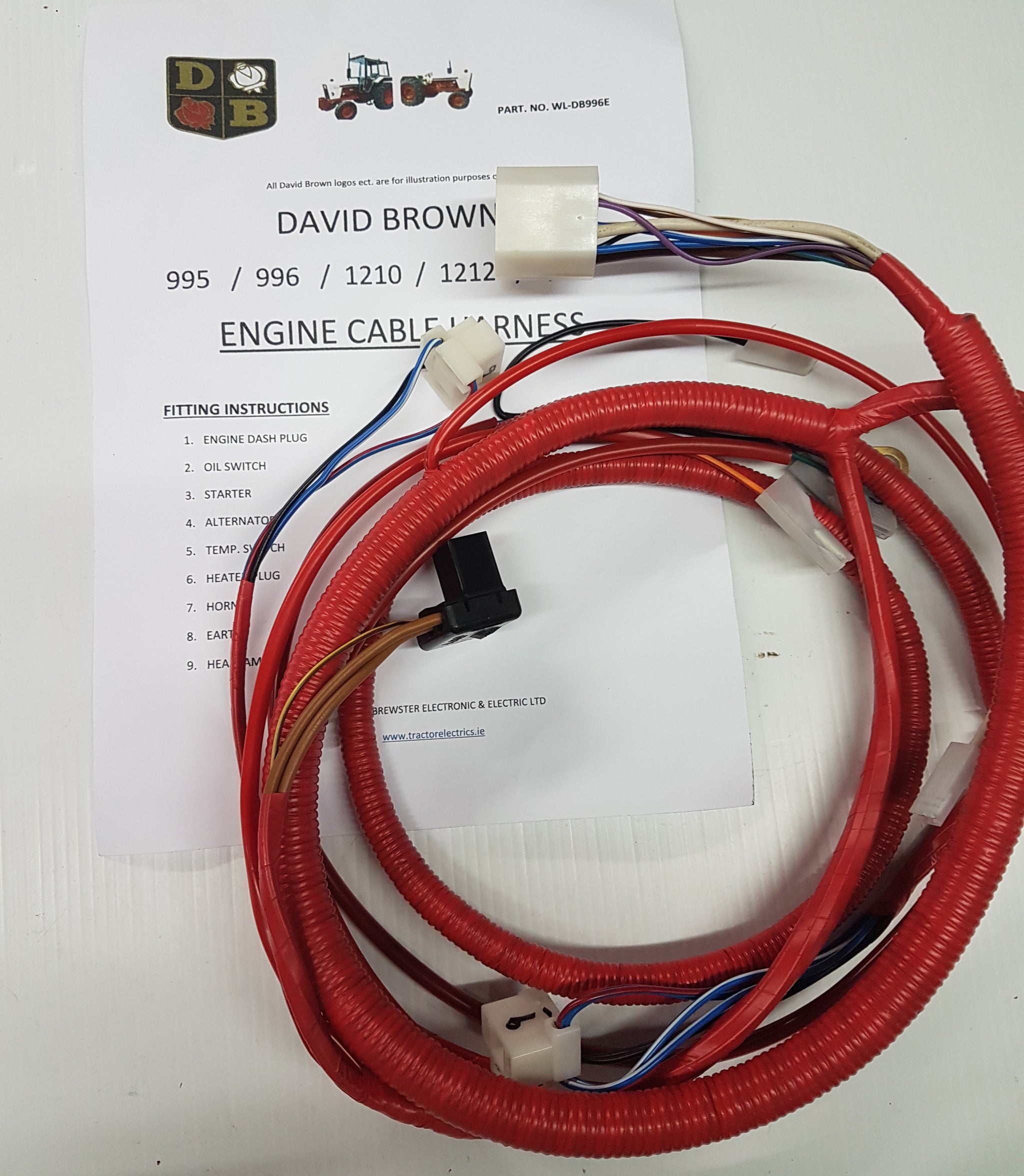 Tractor Wiring Harness And Looms — Tractor Electric's